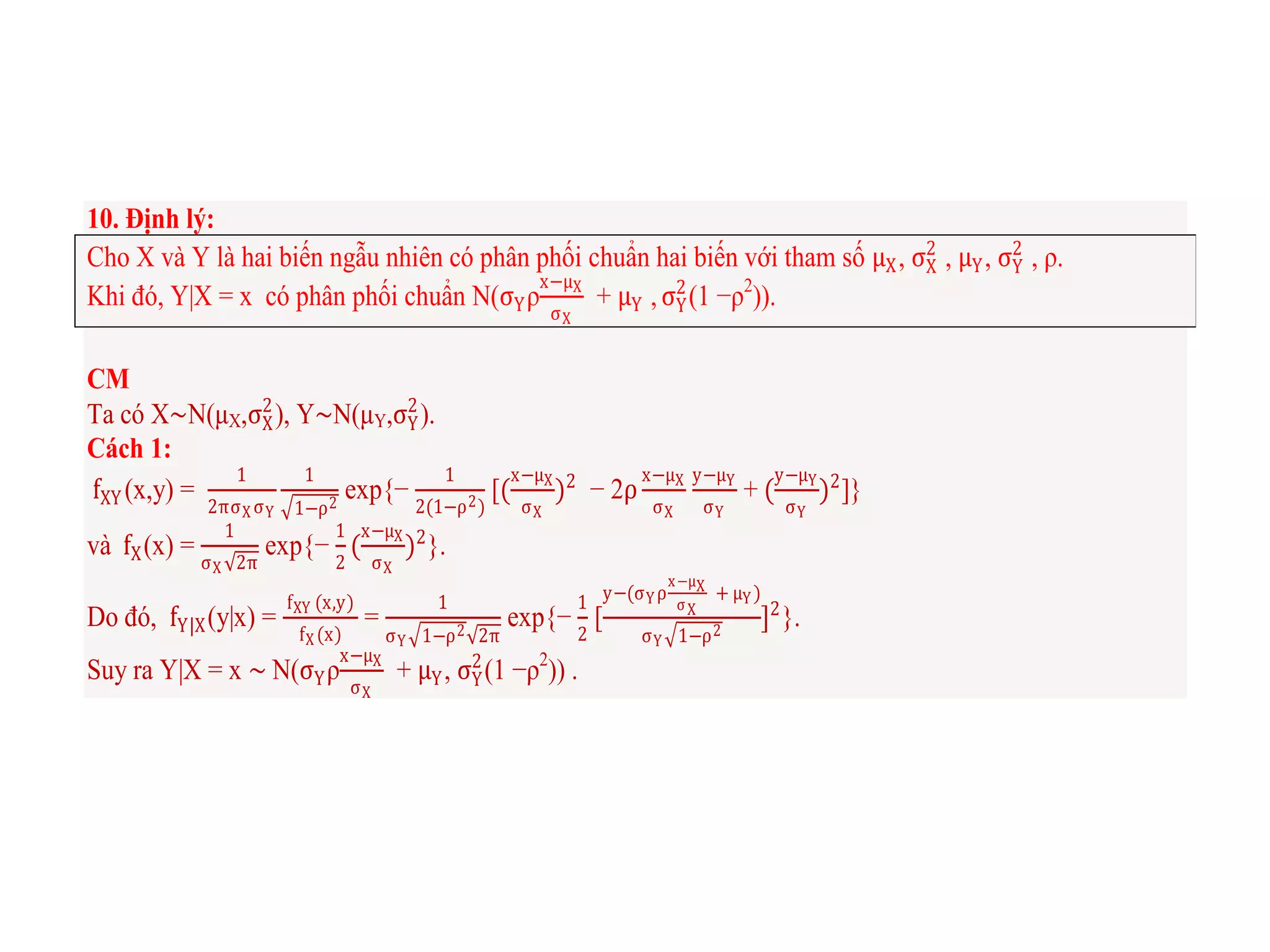 PHÂN PHỐI CHUẨN HAI BIẾN _ BIVARIATE NORMAL DISTRIBUTION | PDF