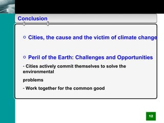 “Cities Can Save the Earth”: The City of Gwangju and its Urban ...