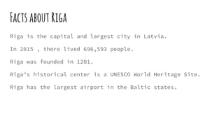 3 cities (latvia) | PPT