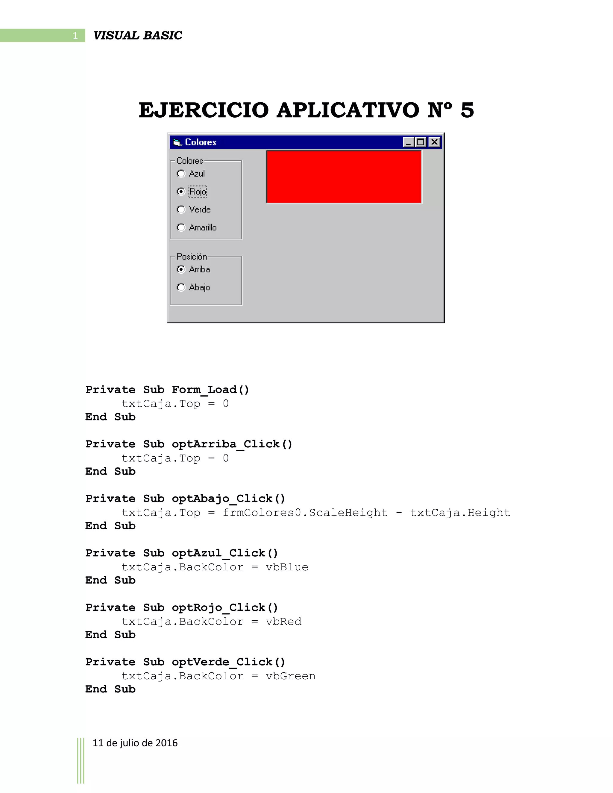 clase visual basic | PDF