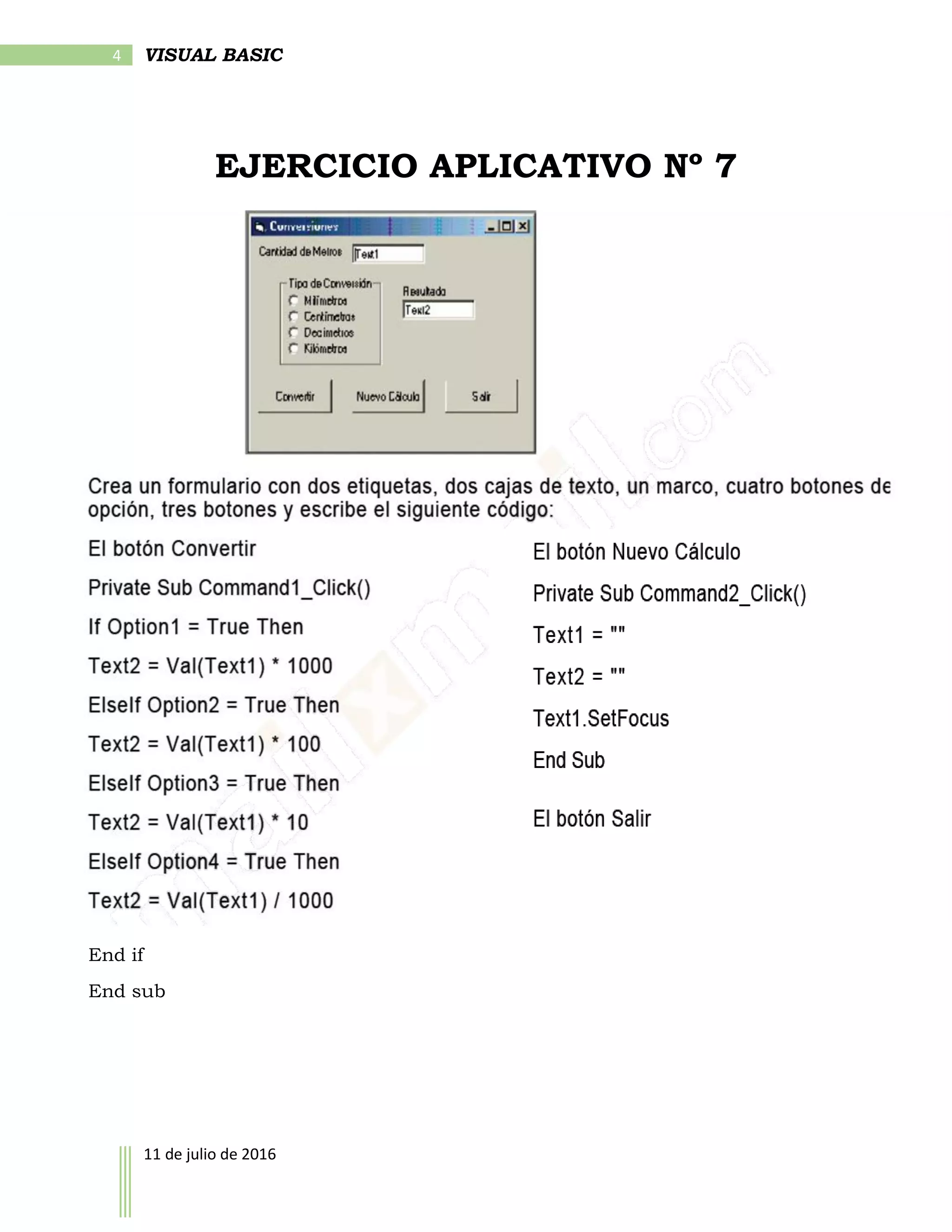 clase visual basic | PDF