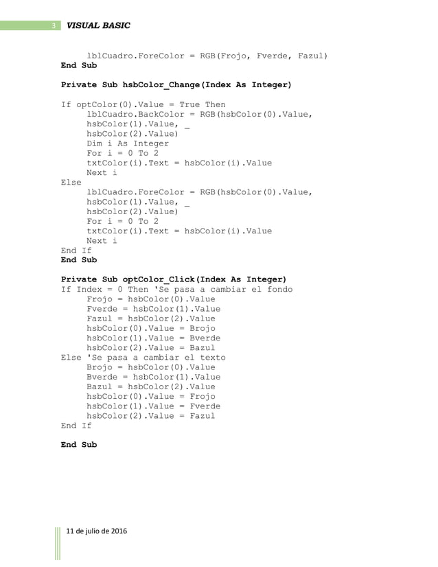 clase visual basic | PDF