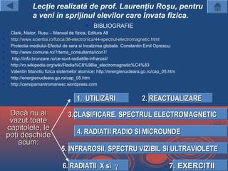3clasificarea undelor electromagnetice_liceu_2012 | PPS