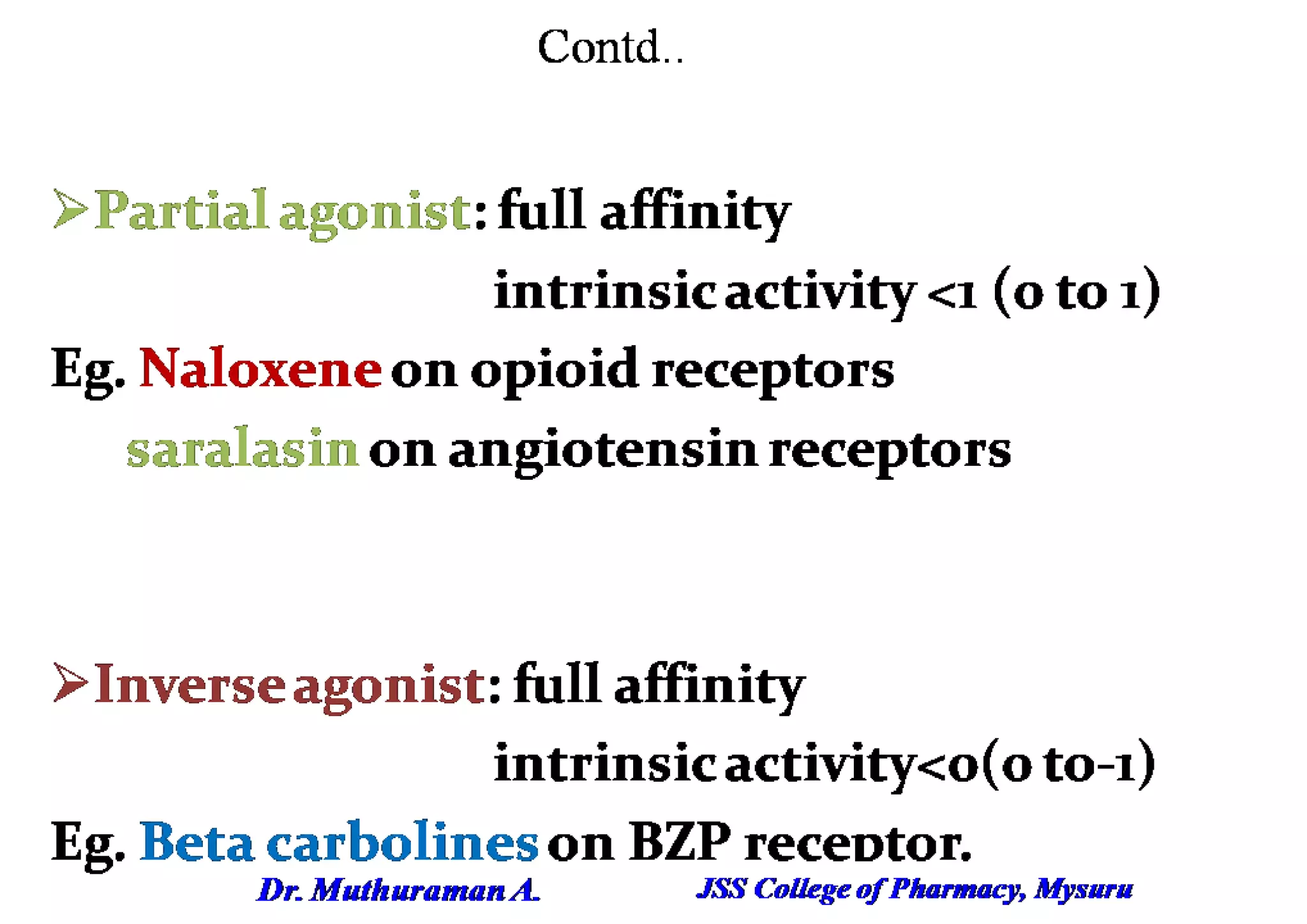 3 classification of receptors | PPT