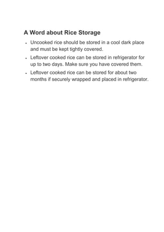 3 classifications for rice length | DOCX