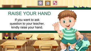 CLASSROOM RULES (ELEM) PowerPoint Presentation | PPTX