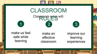 CLASSROOM RULES (ELEM) PowerPoint Presentation | PPTX
