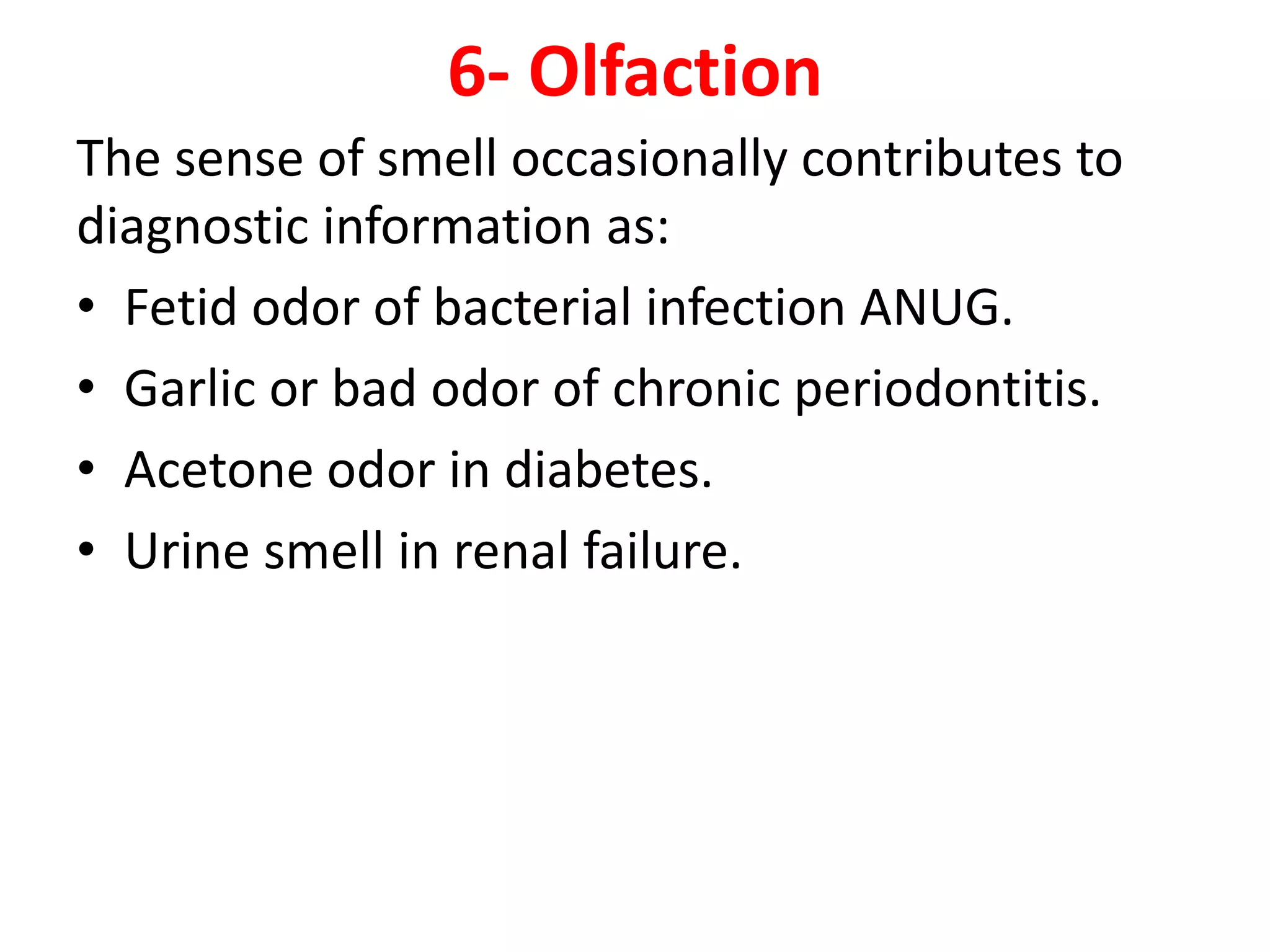 methods of clinical examination | PPTX