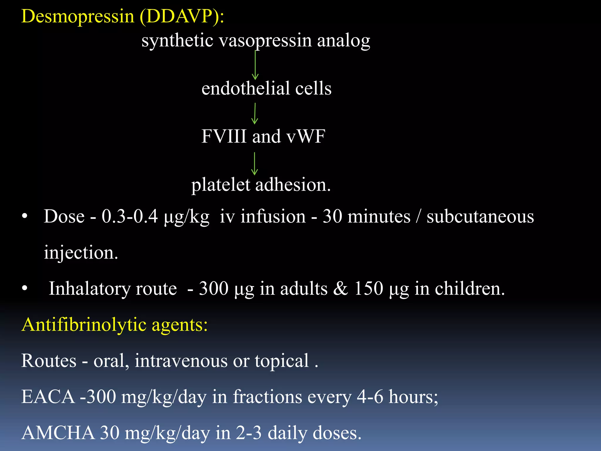 COAGULATION FACTORS AND DENTAL PROCEDURES | PPTX