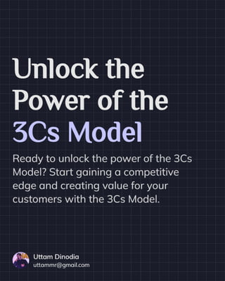 3C Model, Simple but Complete business strategy | PDF