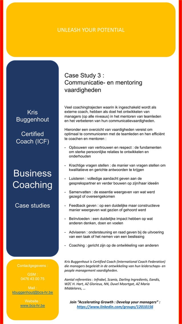 3 coaching case studies | PDF