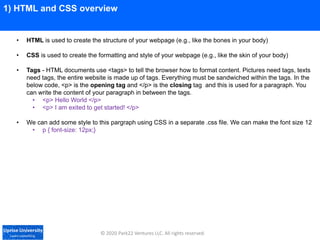 3 coding101 fewd_lesson3_your_first_website 20210105 | PPT