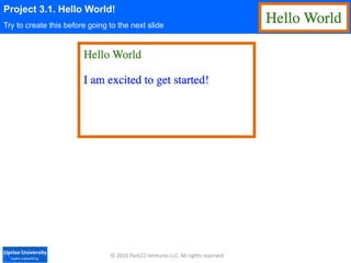3 coding101 fewd_lesson3_your_first_website 20210105 | PPT