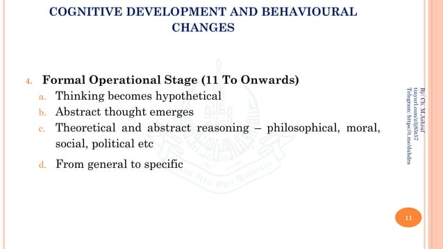 Unit-3 Cognitive Development | PDF | Science