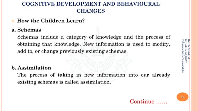 Unit-3 Cognitive Development | PDF | Science