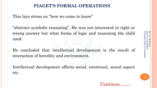 Unit-3 Cognitive Development | PDF | Science