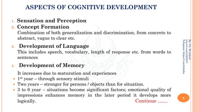 Unit-3 Cognitive Development | PDF | Science