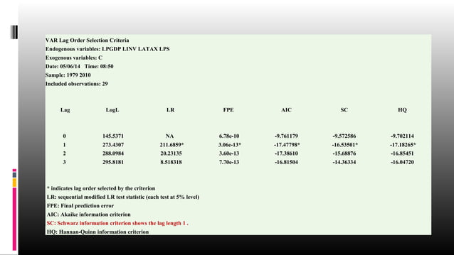 Co-integration | PPT | Business Accounting & Finance | Business