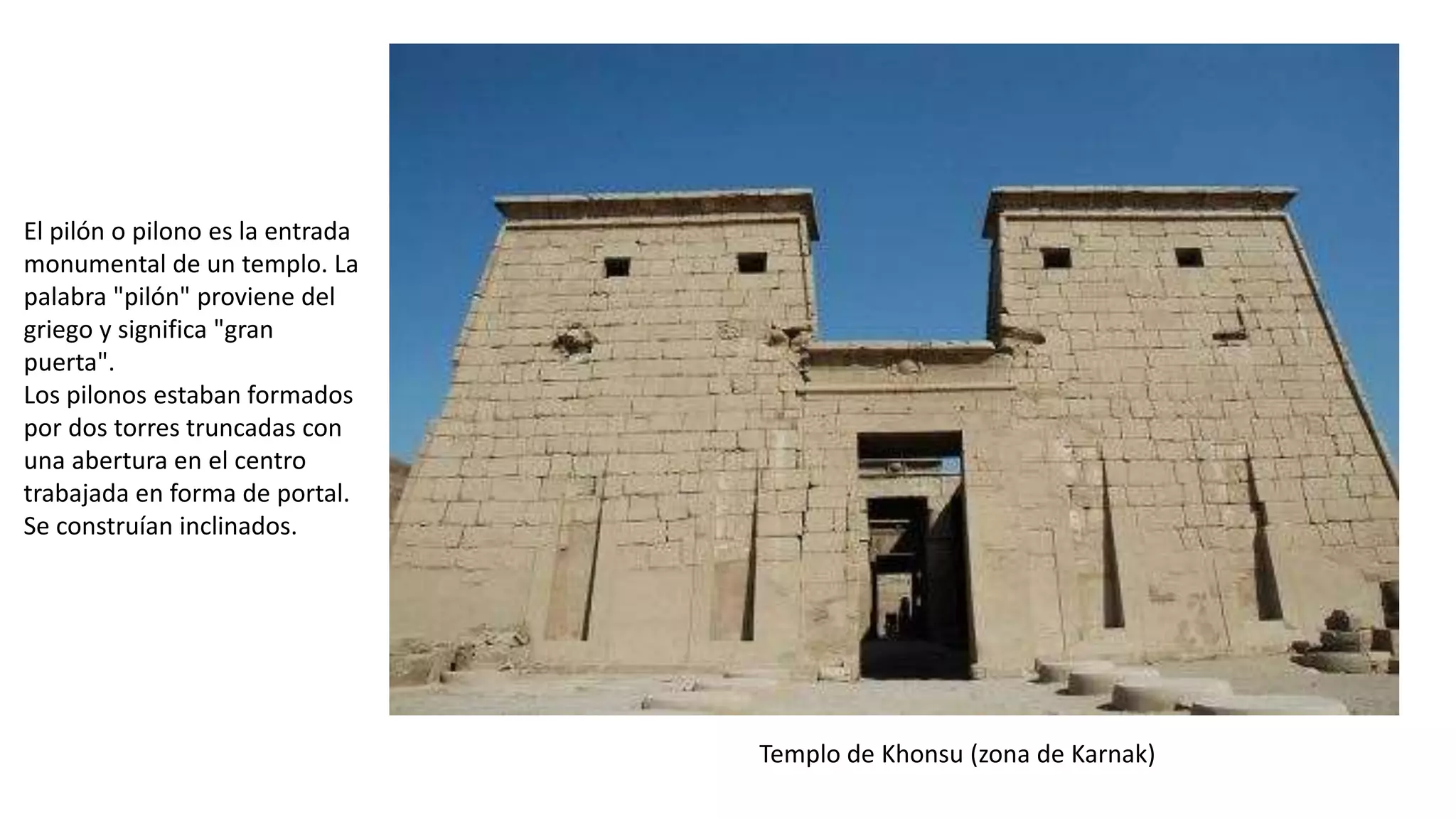 Columnas y capiteles egipcios | PPTX