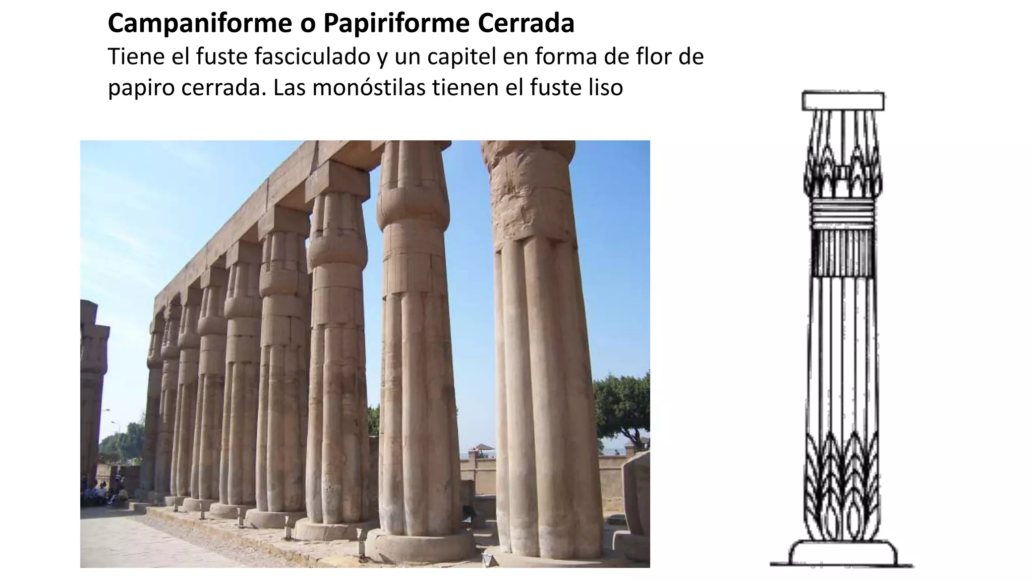 Columnas y capiteles egipcios | PPTX