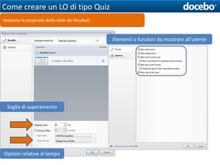 3 - Come usare Storyline con Docebo: creare un Quiz | PPTX | Technology & Computing