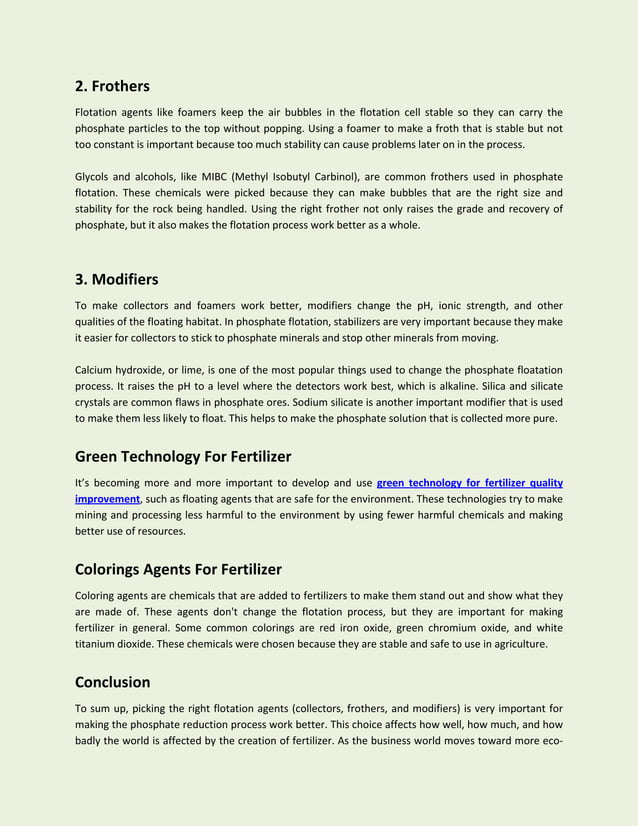 3 common kinds of flotation agents for phosphate.pdf