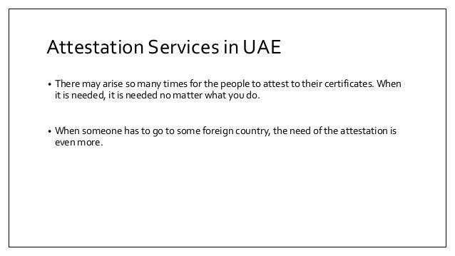 3 common types of attestation services | PDF