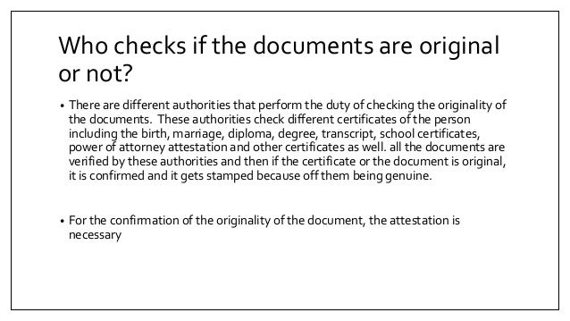 3 common types of attestation services | PPT