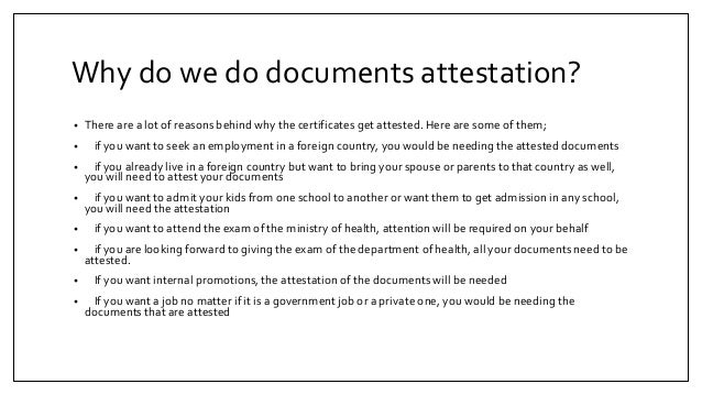 3 common types of attestation services | PPT