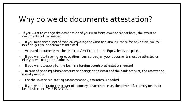 3 common types of attestation services | PPT