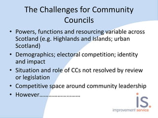 Community Councils: Future Challenges and Opportunities | PPSX