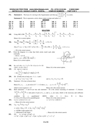 3 complex numbers part 3 of 3 | PDF
