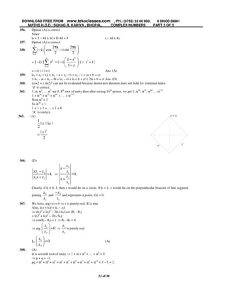 3 complex numbers part 3 of 3 | PDF