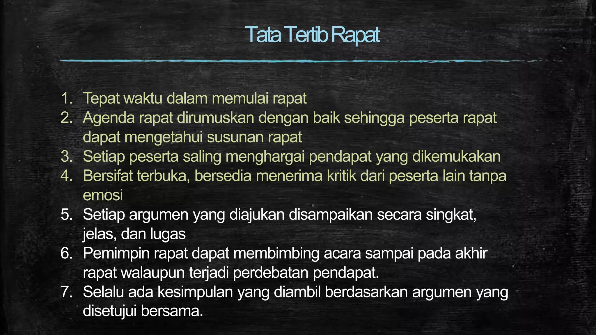 Menerapkan Prosedur Rapat | PDF