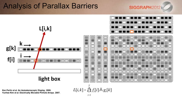 Siggraph 2012 Computational Display Course 3 Computational Light Field Displays Ppt