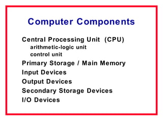 3 computer basics | PPT