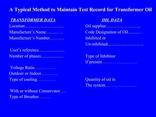 3 condition monitoring of oil | PPT