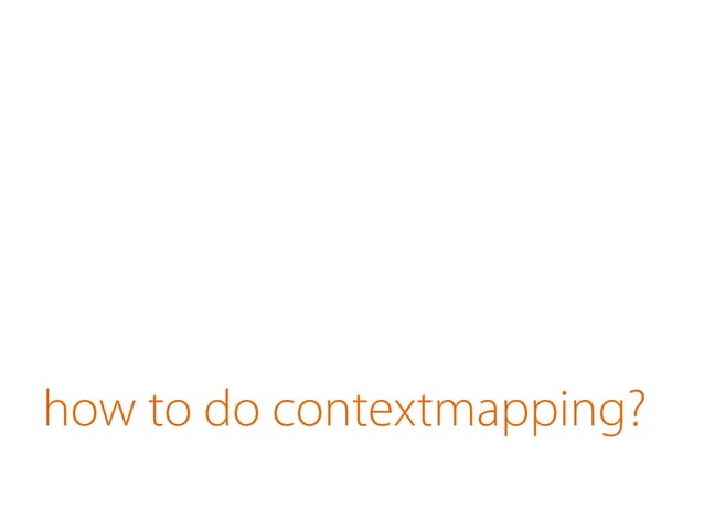 Context mapping | PPT | Free Download