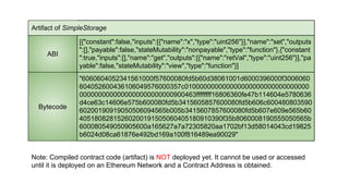 Solidity Contract: the code, compilation, deployment and accessing | PDF