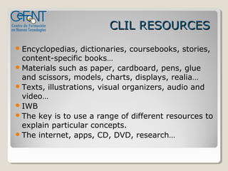 3 core elements clil | PPT