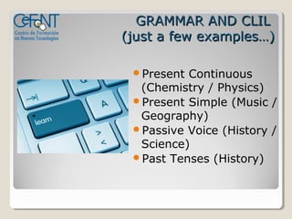 3 core elements clil | PPT