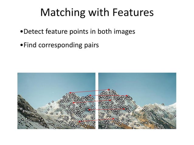 Corners, Blobs and Descriptors in Computer Vision | PPT