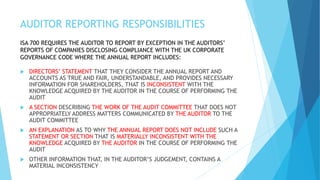 Chapter 3 Corporate Governance - Audit and Assurance (AA) (F8) | PPTX