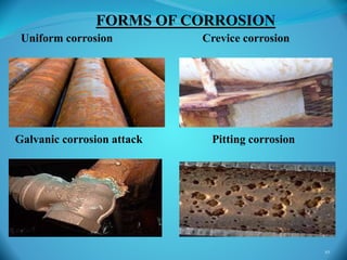 General types of corrosion steel metalouregy | PPTX