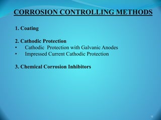 General types of corrosion steel metalouregy | PPTX