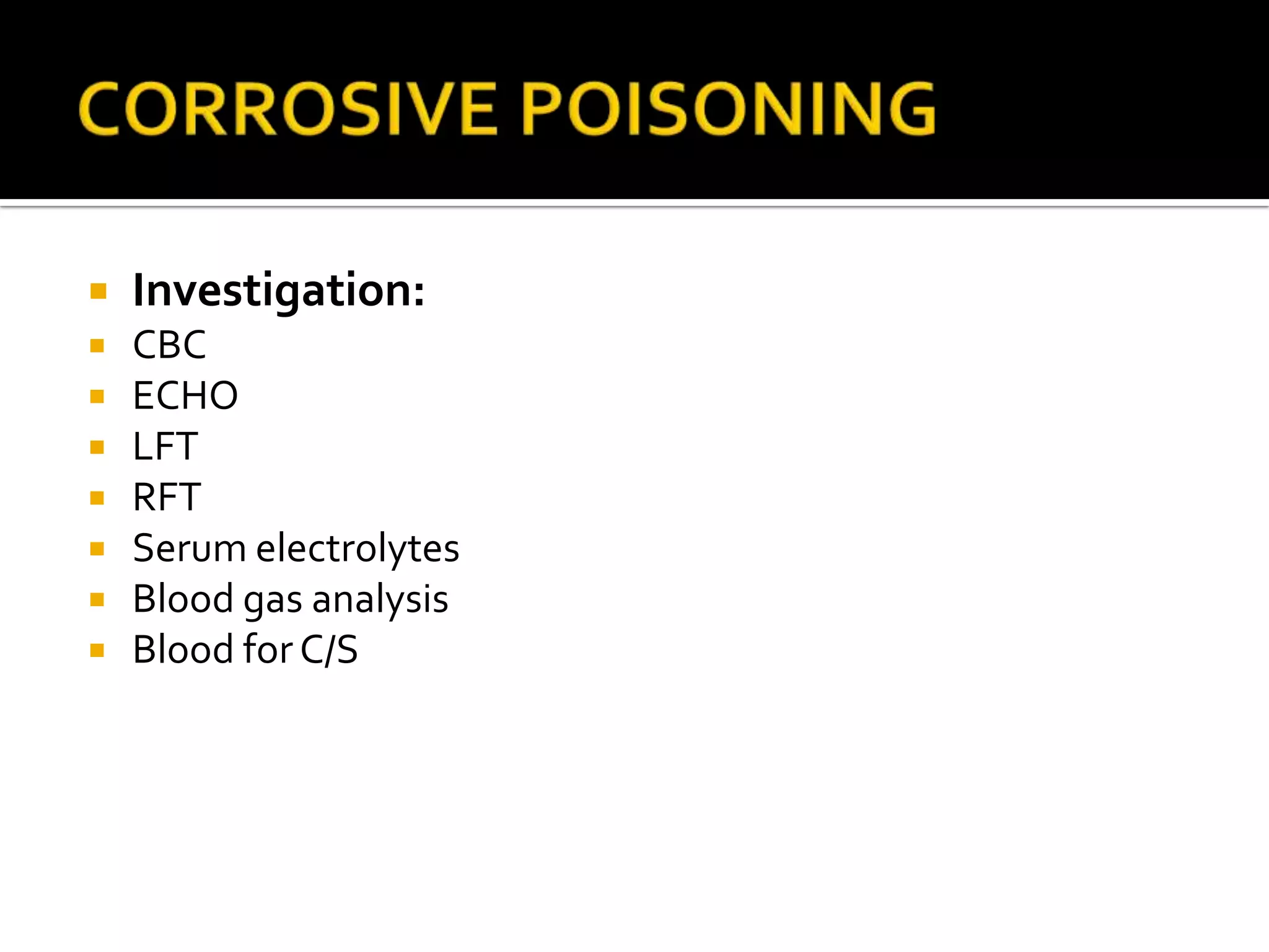 3 corrosive poisoning | PPTX