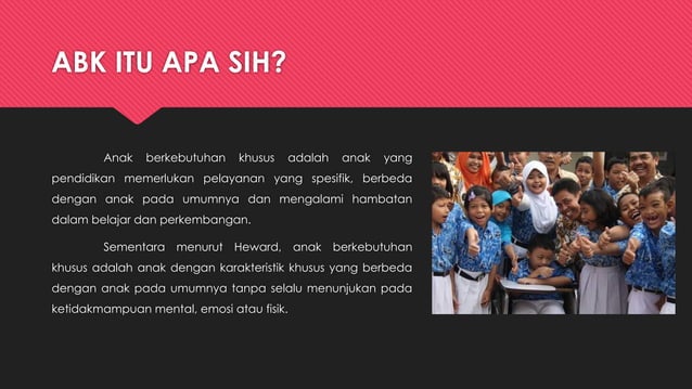 Pengantar Mata Kuliah Pendidikan Inklusi - PGSD UPI Purwakarta ...