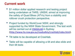 ATV Safety Summit: Vehicle Tech Roll-Over Protection - Rollover Crash ...