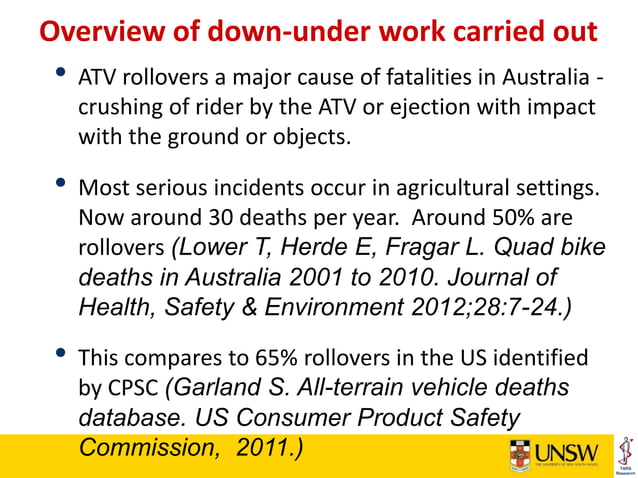 ATV Safety Summit: Vehicle Tech Roll-Over Protection - Rollover Crash ...