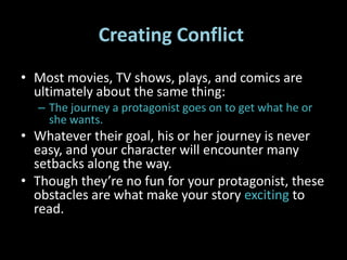 Bootcamp 3: Creating Conflict | PPT
